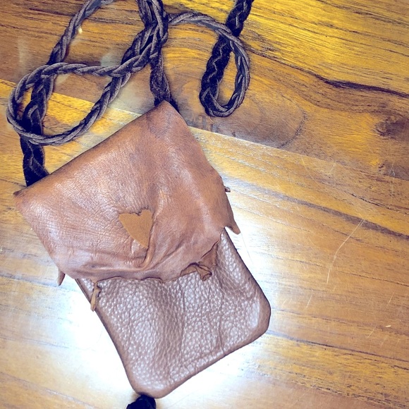 Bags | Handmade Small Leather Purse | Poshmark